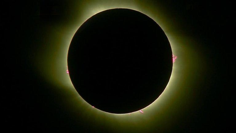 ASI FUE EL ESPECTACULAR ECLIPSE SOLAR 2020 QUE SE VIO EN FORMA TOTAL EN ...